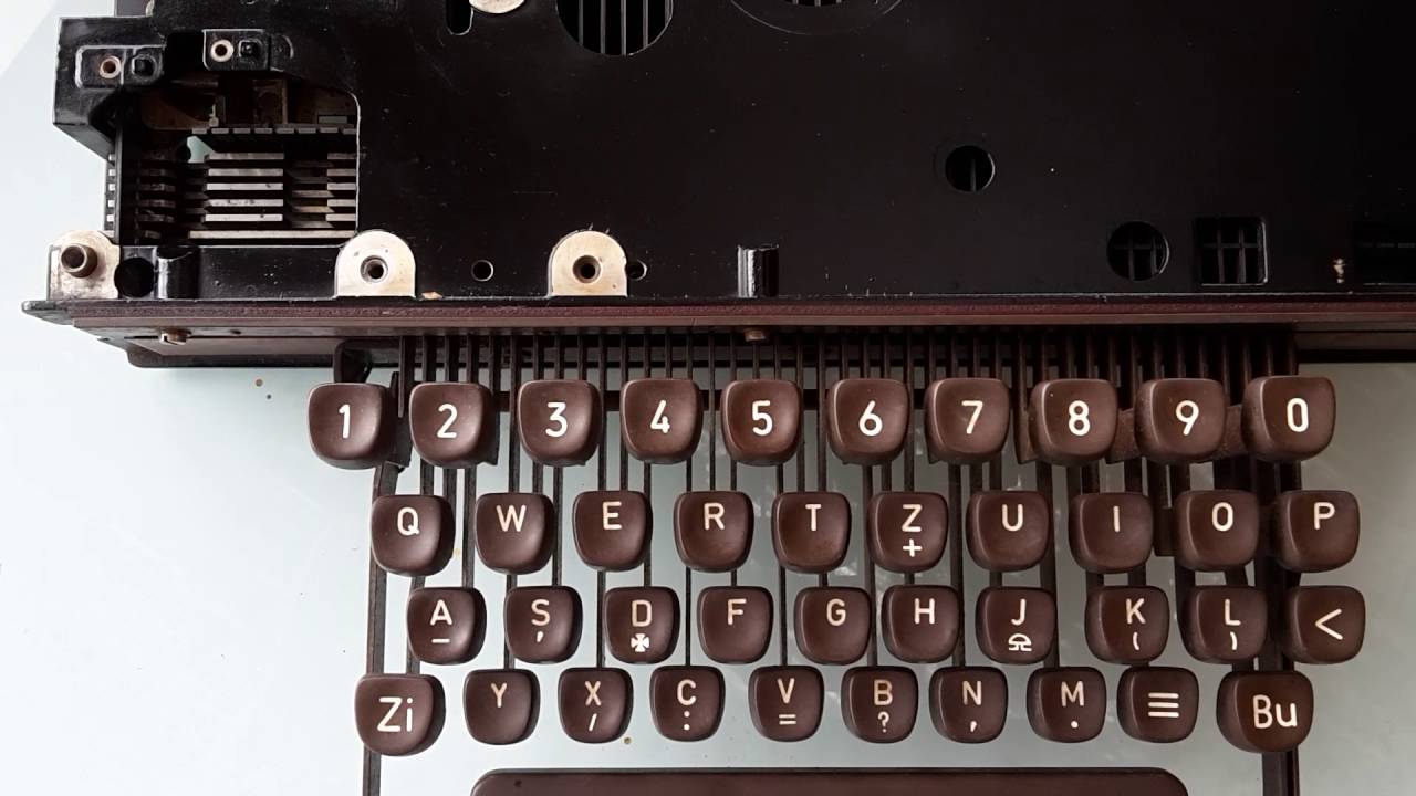 International Telegraph alphabet No. 2 - YouTube