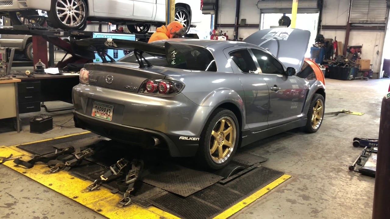 Mazda RX8 Motor swap - YouTube