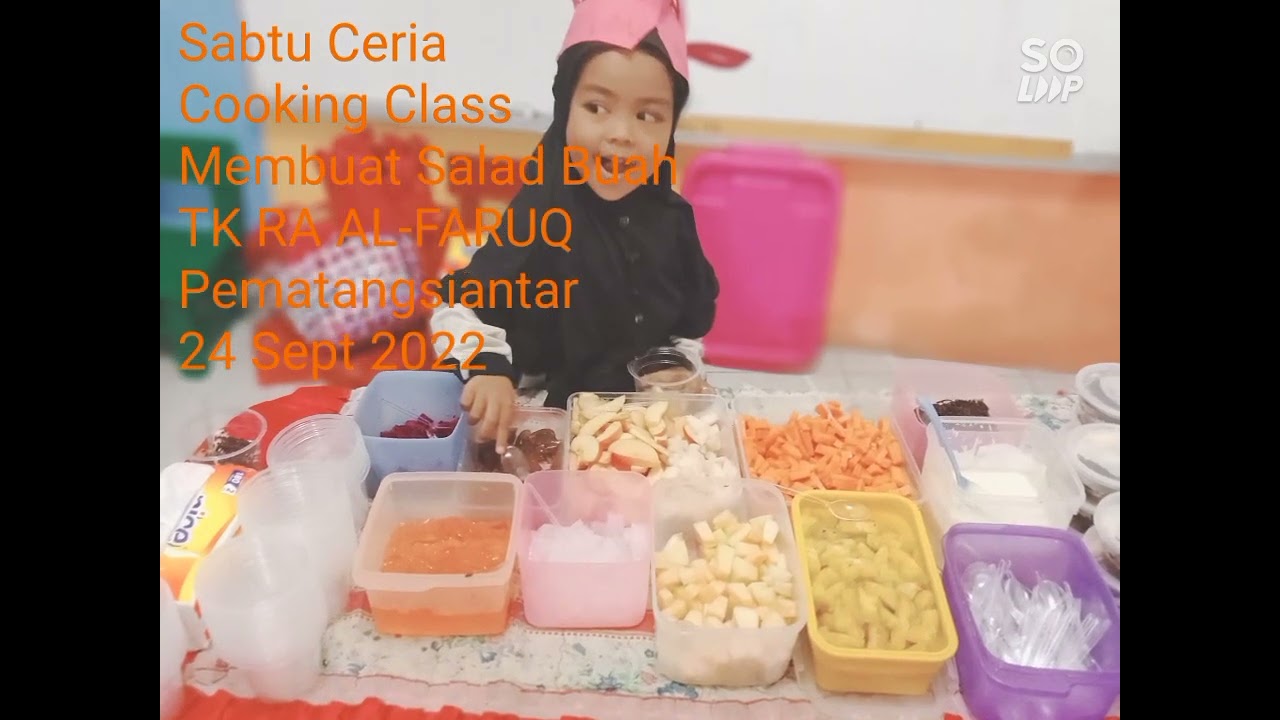 Dokumentasi anak-anak Eskul Cooking Class TK RA AL-FARUQ ...