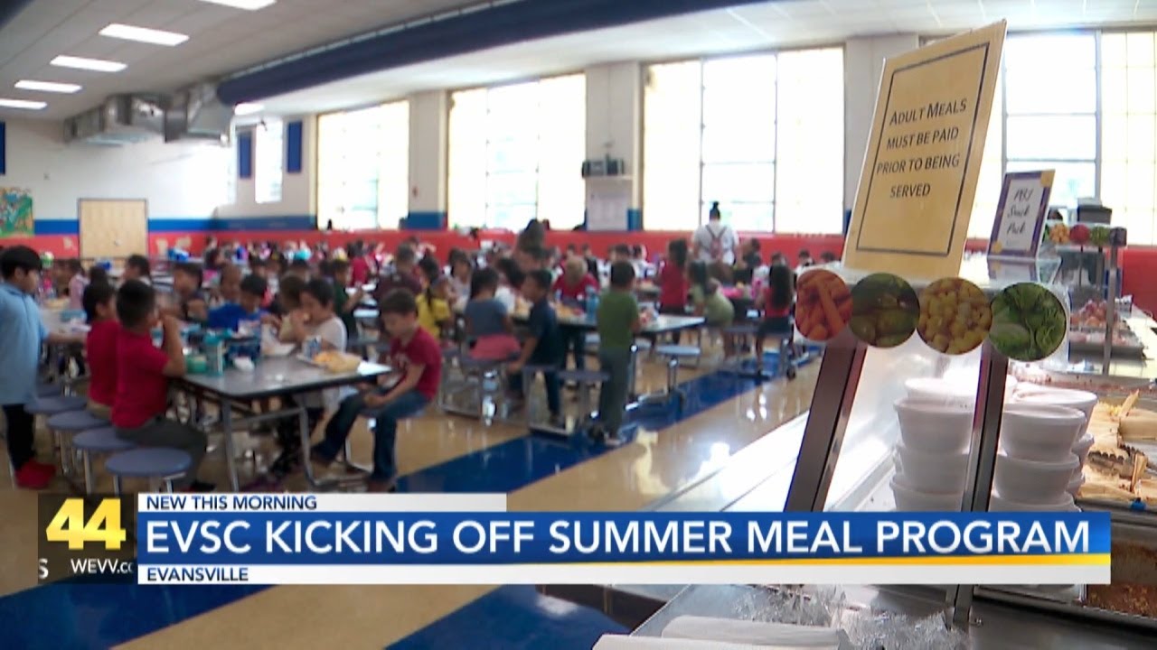 EVSC kicking off summer meal program - YouTube