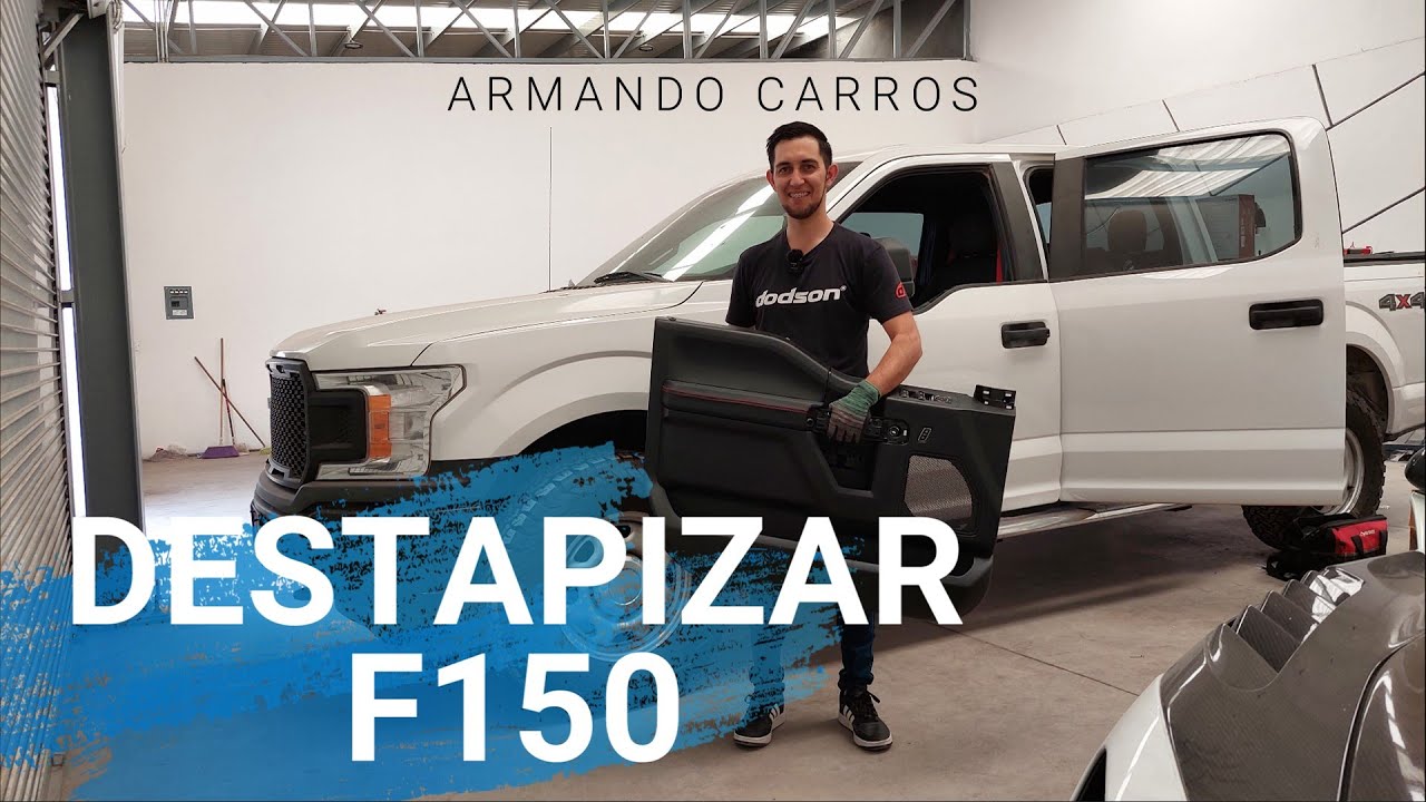 Como desarmar Panel de Puerta Ford F-150 2018 | Armando Carros - YouTube
