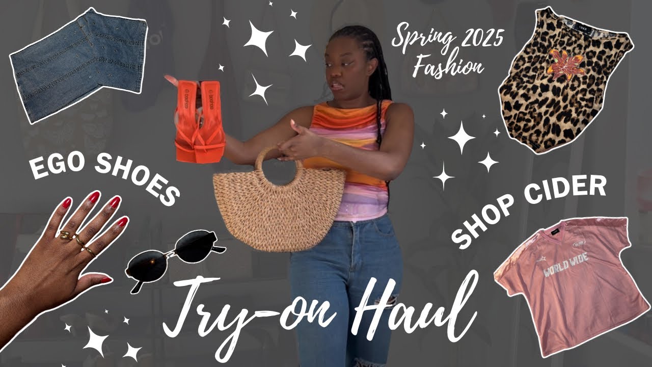 Spring 2025 Fashion Haul | Trending Clothing From Shop Cider & Ego ...