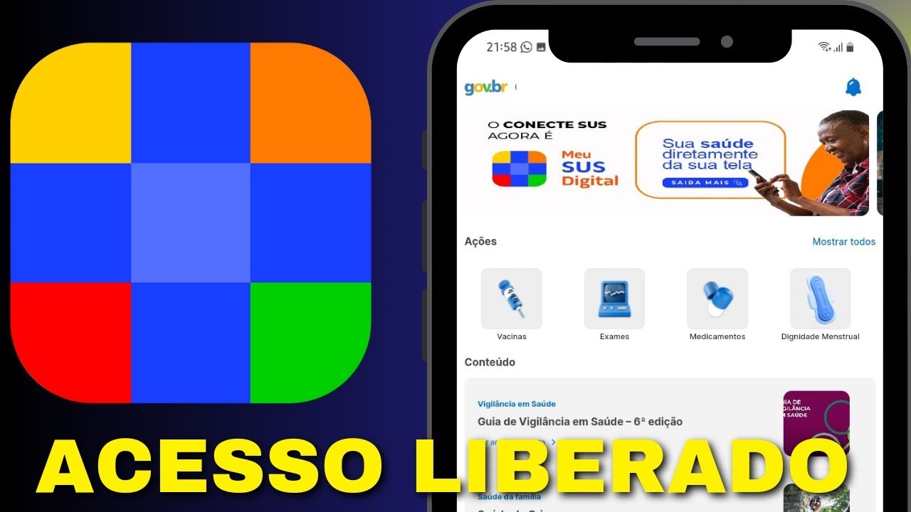 ⚠️ COMO ACESSAR O NOVO APLICATIVO MEU SUS DIGITAL PASSO A PASSO ...