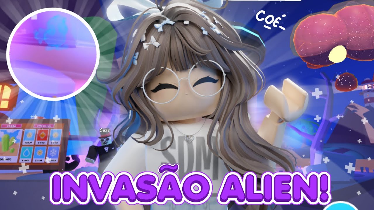 INVASÃO ALIEN CHEGOU NO ADOPT ME!! SEAN ESTÁ DE VOLTA!! | Babzinha ...