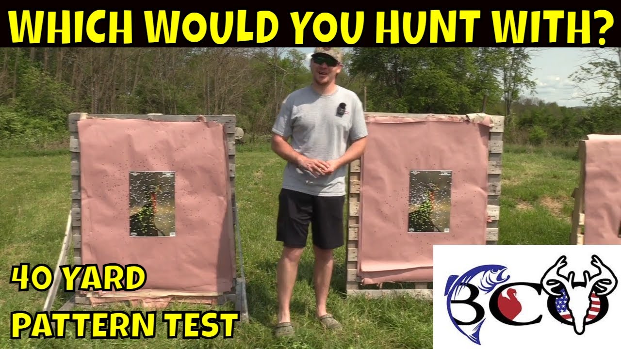patterning the stevens 301 turkey with the .570 tight wad & indian ...