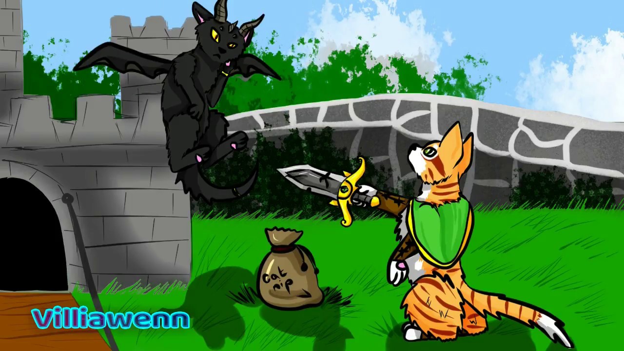 Run MeMe - Cole and Marmalade in Castle Cats - YouTube