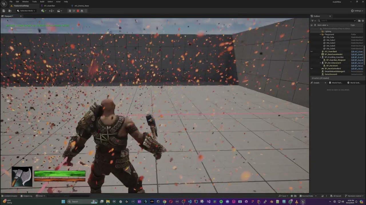 Building my own GOW part 5 | Setting up AI - YouTube