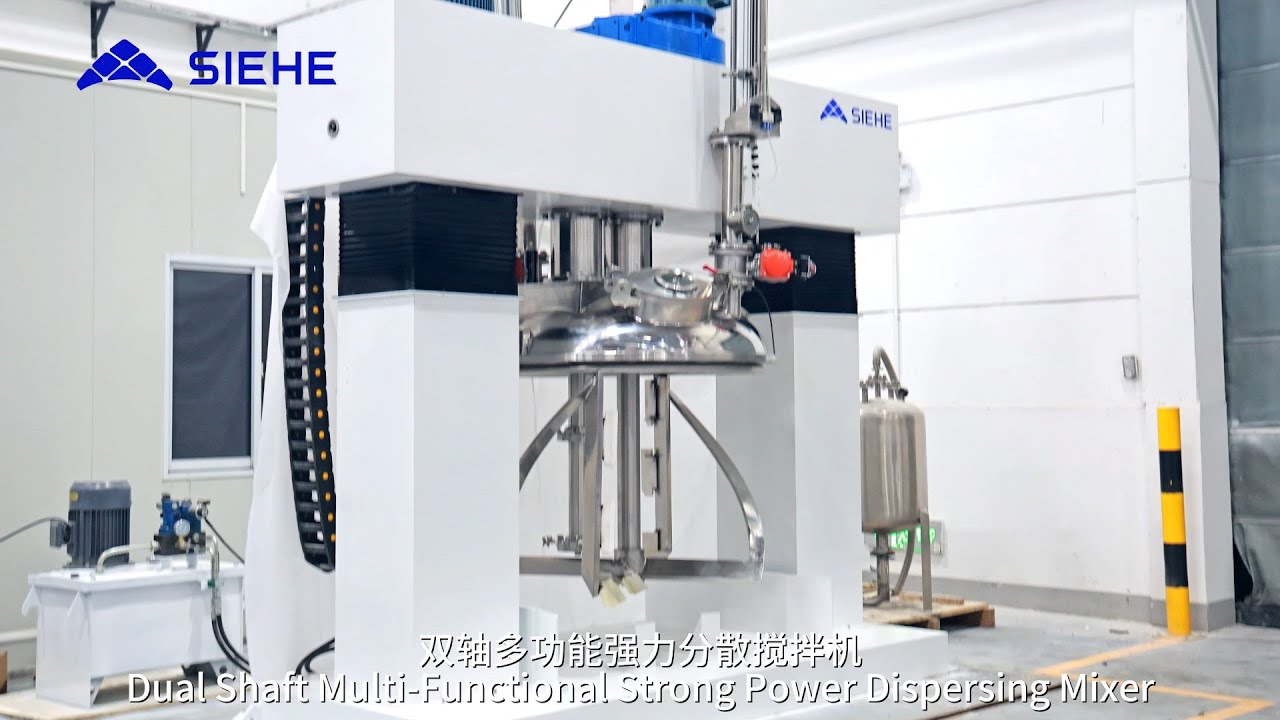 Dual Shaft Multi-Functional Strong Power Dispersing Mixer - high ...