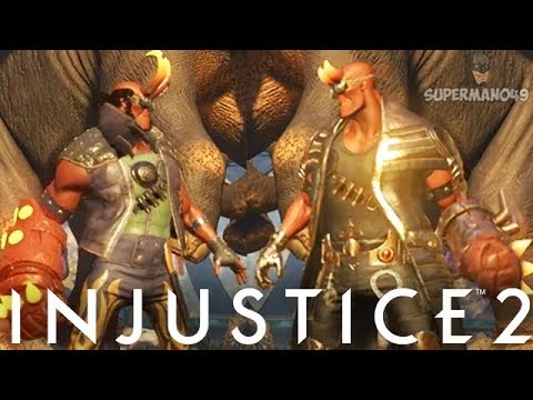 Injustice 2: Hellboy gameplay, Epic Gear, Abilities & Super Move ...