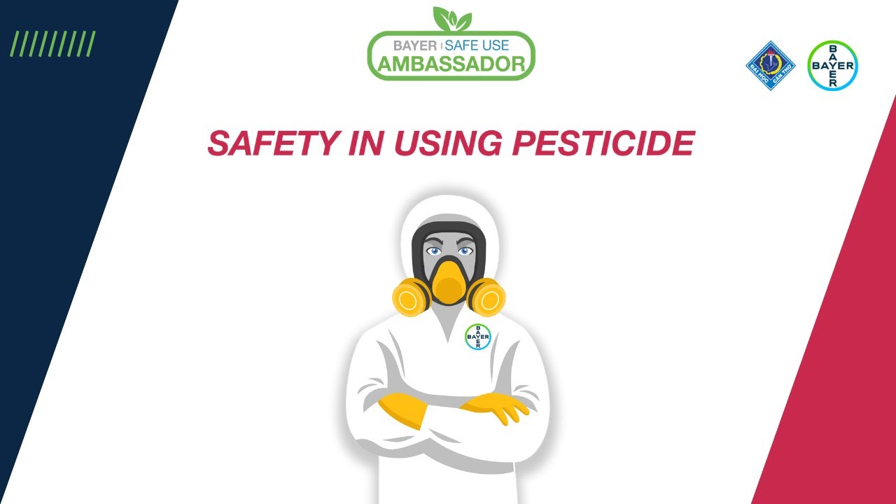 BAYER x CTU I Message for safe use of pesticides I BAYER SAFE USE ...