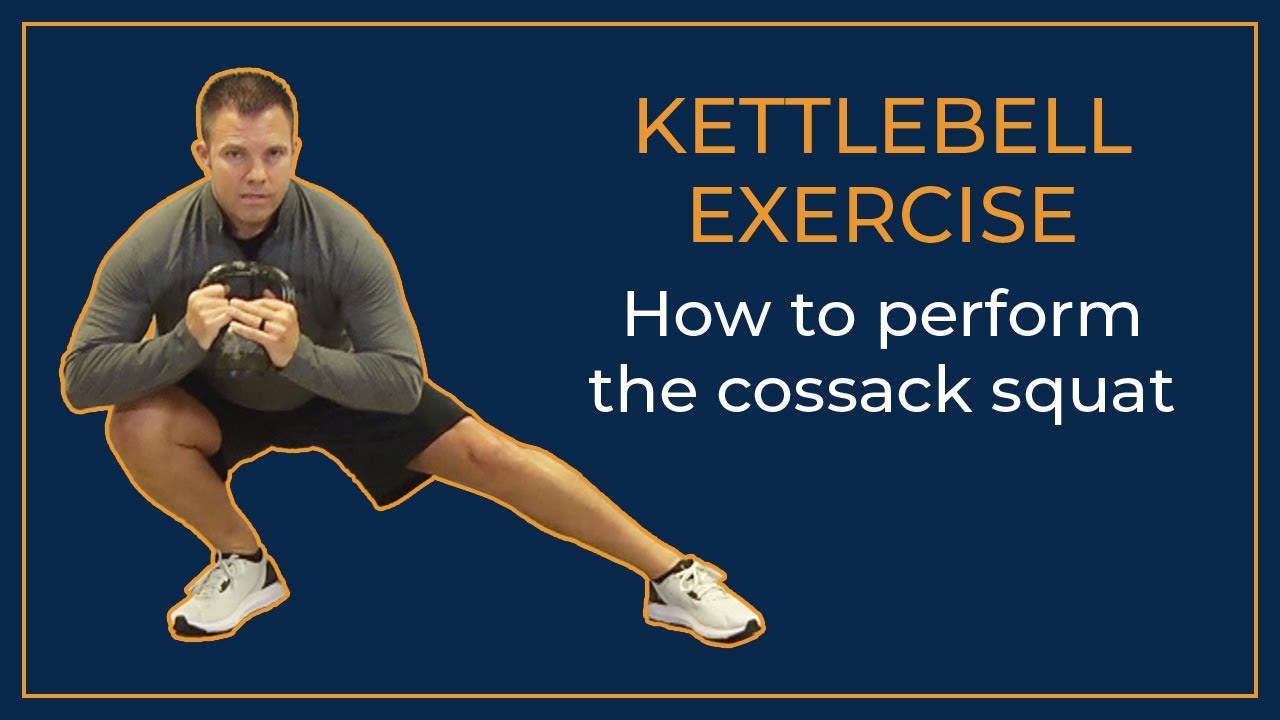 Kettlebell cossack squat - YouTube