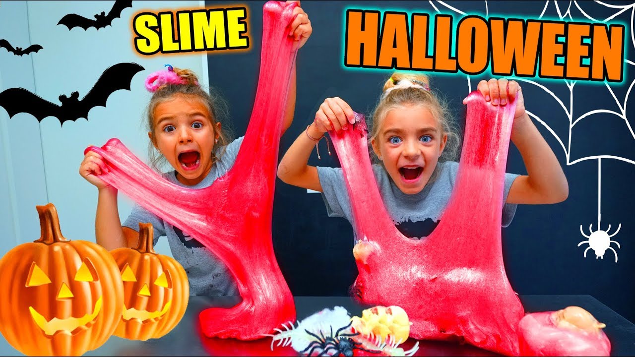 Slime de halloween gigante By Las Ratitas SaneuB - YouTube