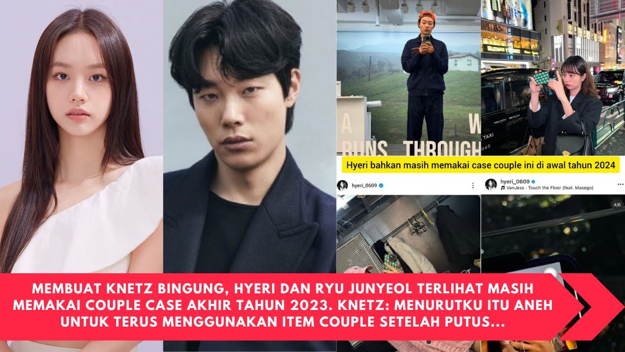 MEMBUAT NETIZEN BINGUNG, HYERI DAN RYU JUNYEOL TERLIHAT MASIH MEMAKAI COUPLE CASE AKHIR TAHUN ...