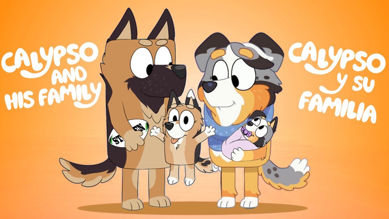 La Maestra Calypso Tiene Familia? Bluey - YouTube