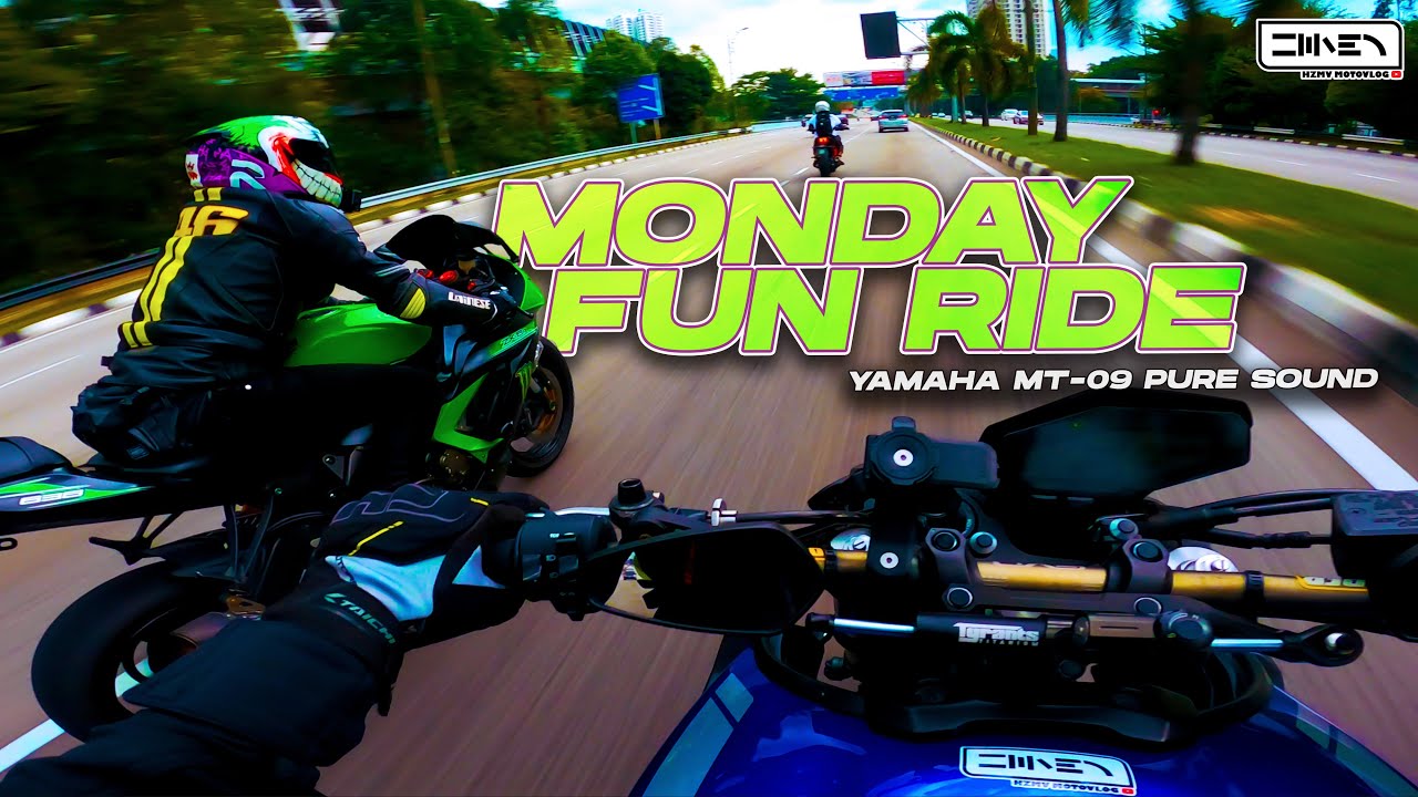 City Cruising Ride! Yamaha MT-09 + Yoshimura R55 Pure Sound [4K] - YouTube