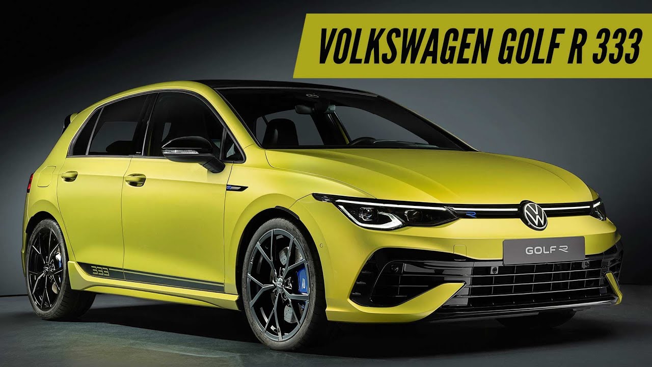 Volkswagen Golf R 333 Limited Edition - First Look | AUTOBICS - YouTube