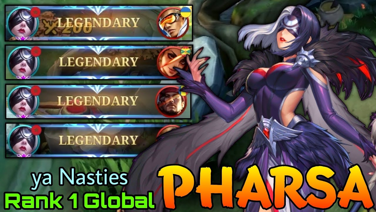 Legendary Play Pharsa Make All Enemies Bronze! - Top 1 Global Pharsa by ...