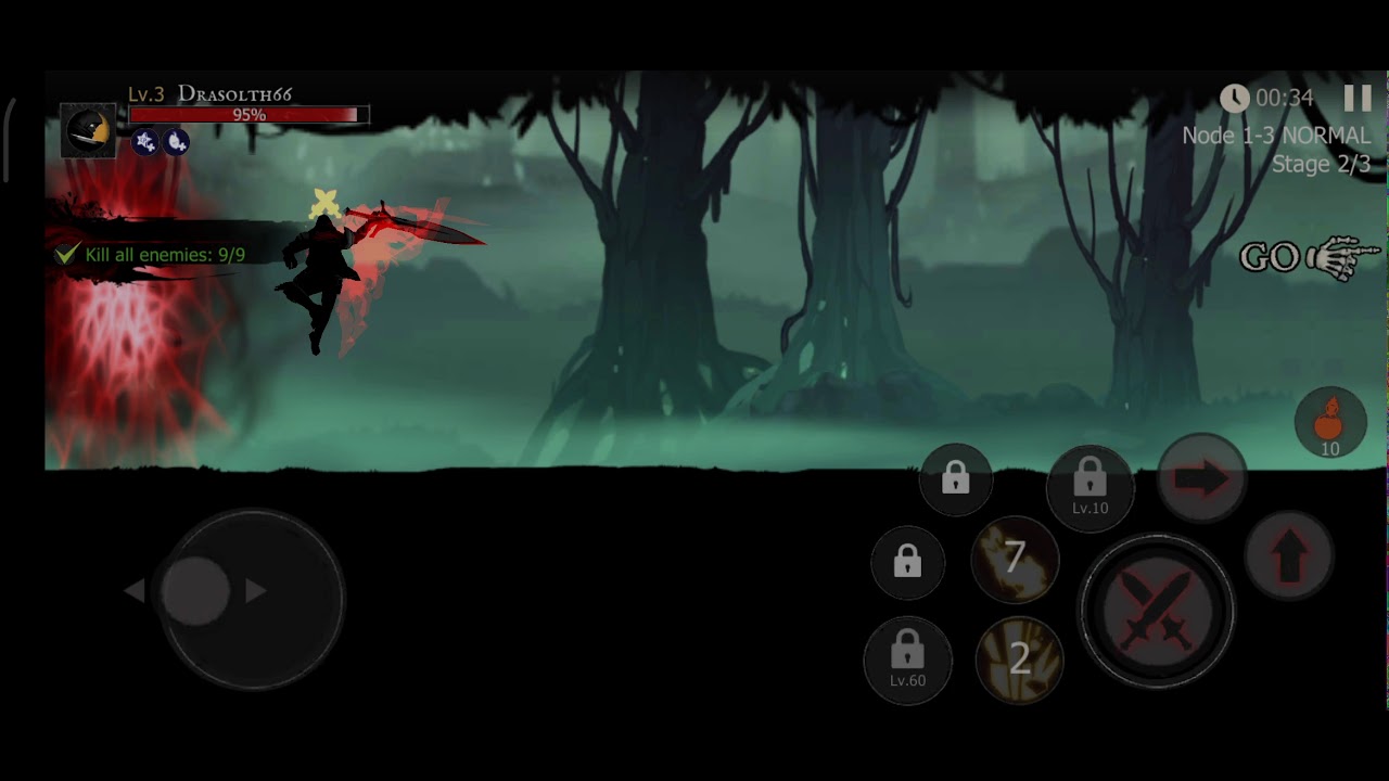 Shadow of death mobile game #1 - YouTube