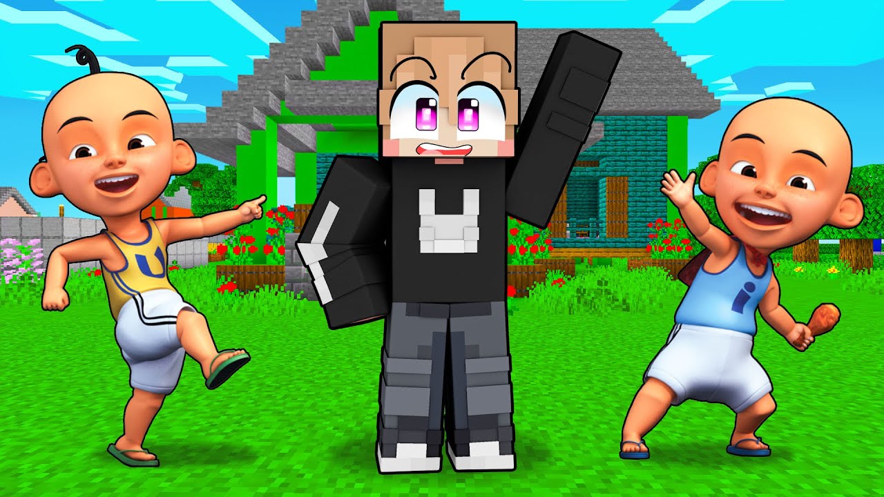 AKU MASUK KE DUNIA UPIN & IPIN DI MINECRAFT!! - YouTube