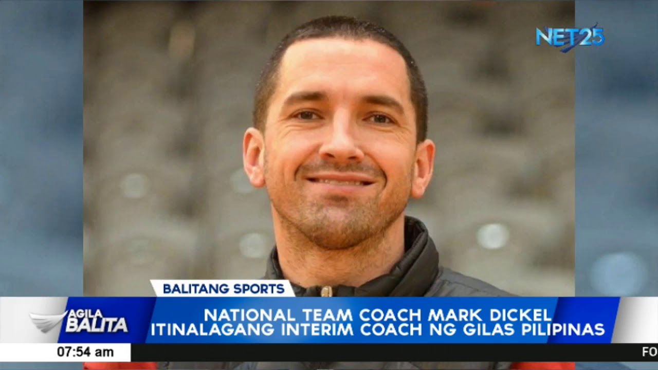 National Team coach Mark Dickel, itinalagang interim coach ng Gilas ...