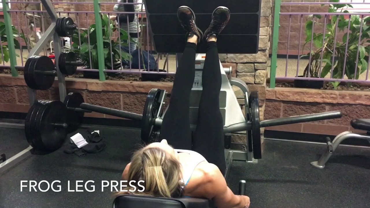 Frog Leg Press - YouTube