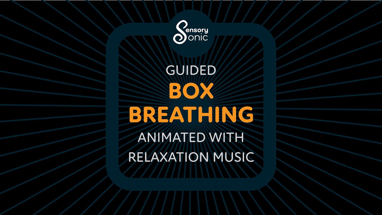 Guided Box Breathing 20 Mins | 4 Square Breathing | Animated to ...