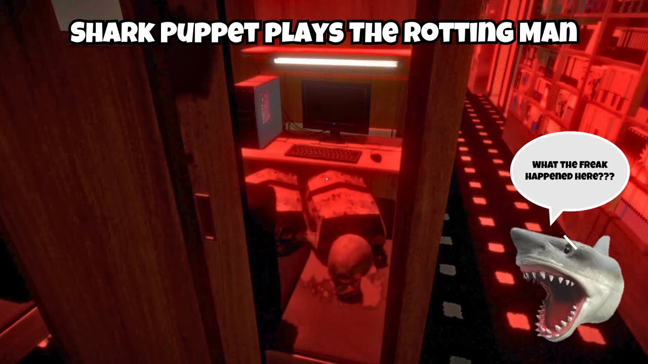 SB Movie: Shark Puppet plays The Rotting Man! - YouTube
