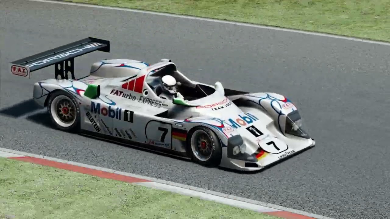 Porsche TWR LMP1 98 at Nürburgring in Assetto Corsa - YouTube