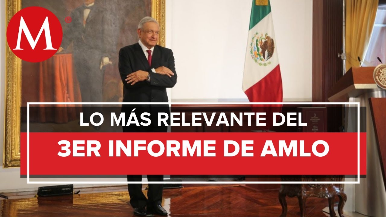 Las frases más importantes de AMLO durante el Tercer Informe de ...