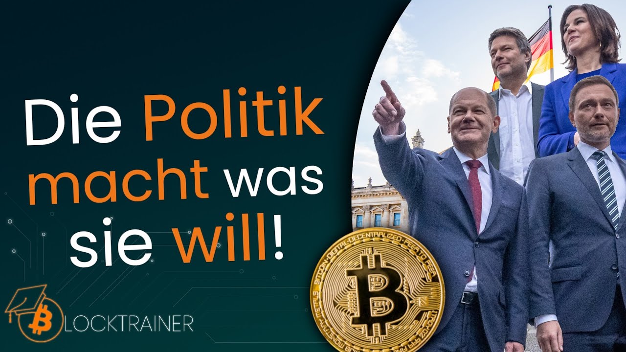 Die Politik macht was sie will & BITCOIN kann das Problem lösen ...