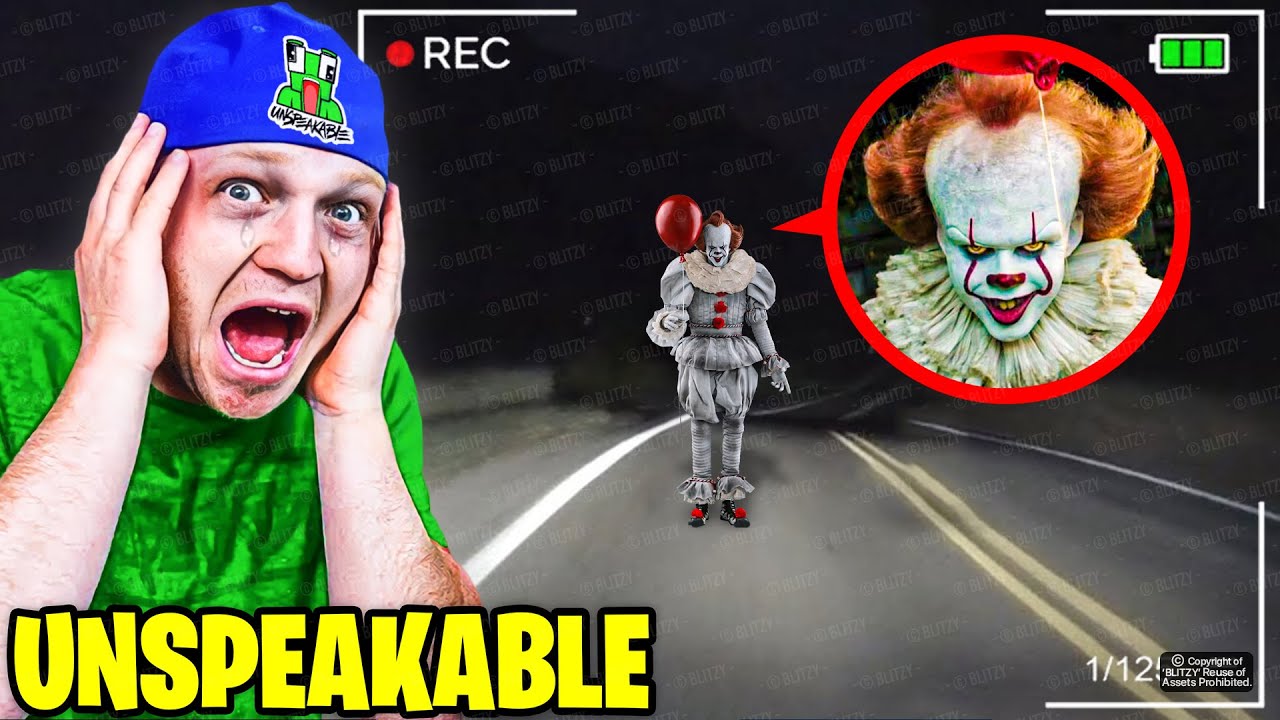 6 YouTubers Who Found PENNYWISE THE CLOWN In Real Life! (Unspeakable ...