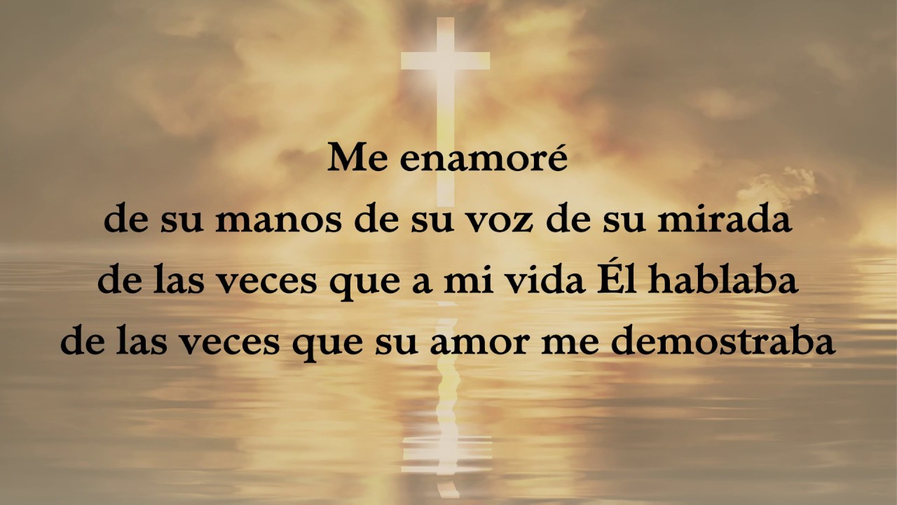 Cover - Me enamore de Jesús - Madrigal - Letra - - YouTube
