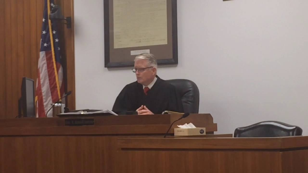 Saginaw County District Judge M. Randall Jurrens states his reasons for ...