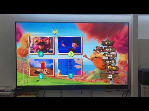 DVD Menu Walkthrough For The Lorax 2012 DVD - YouTube