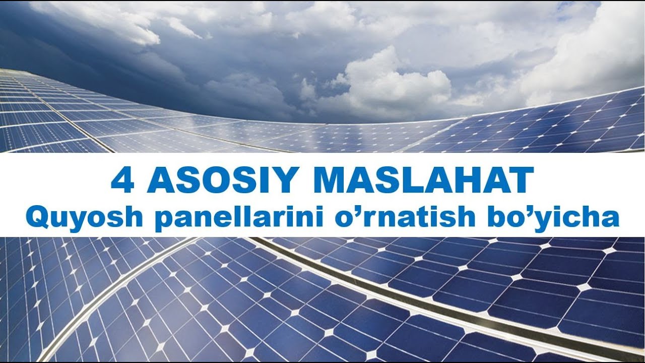 Quyosh Panellari