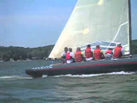 A Class Scows - 2010 Nationals - YouTube