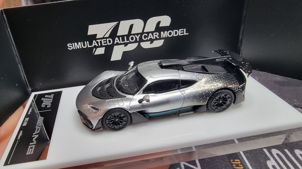 Diecast TPC Mercedes Benz AMG limited edition. Unboxing and Review ...