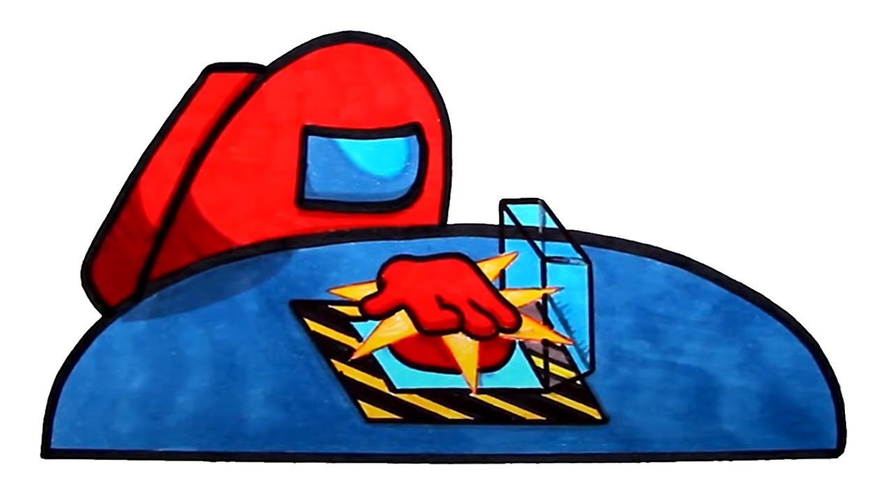 How to draw AMONG US EMERGENCY MEETING (step by step) - YouTube