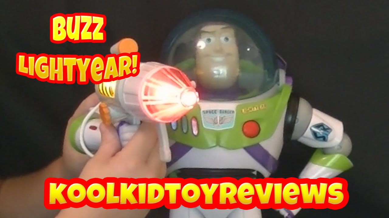 BUZZ LIGHTYEAR TALKING ACTION FIGURE Toy Story Disney Pixar Kool Kid ...