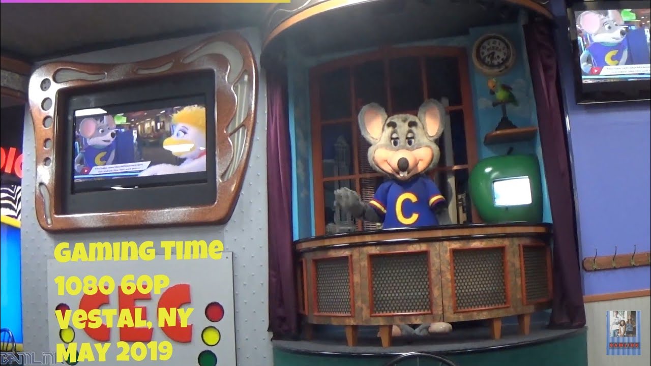 Gaming Time Chuck E. Cheese's Studio C Alpha Vestal, NY May 2019 - YouTube