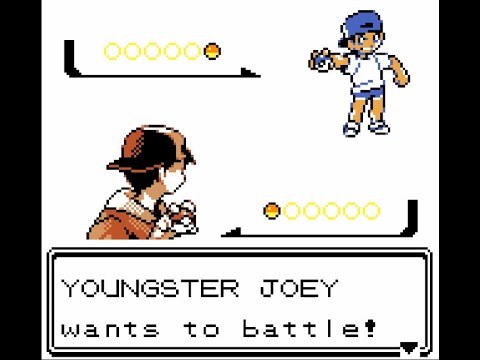 Youngster Joey and his mighty Rattata - Pokemon Gold - YouTube