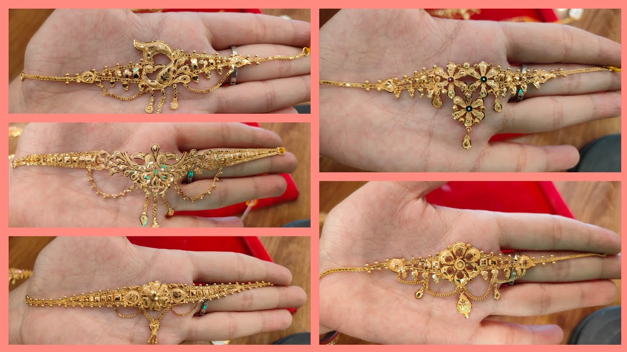 মাএ ৪ থেকে চিক মালার ডিজাইন||Light Weight Gold Chik Mala Design ...