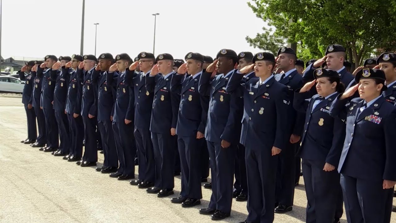 Ellsworth Security Forces Celebrates Police Week - YouTube