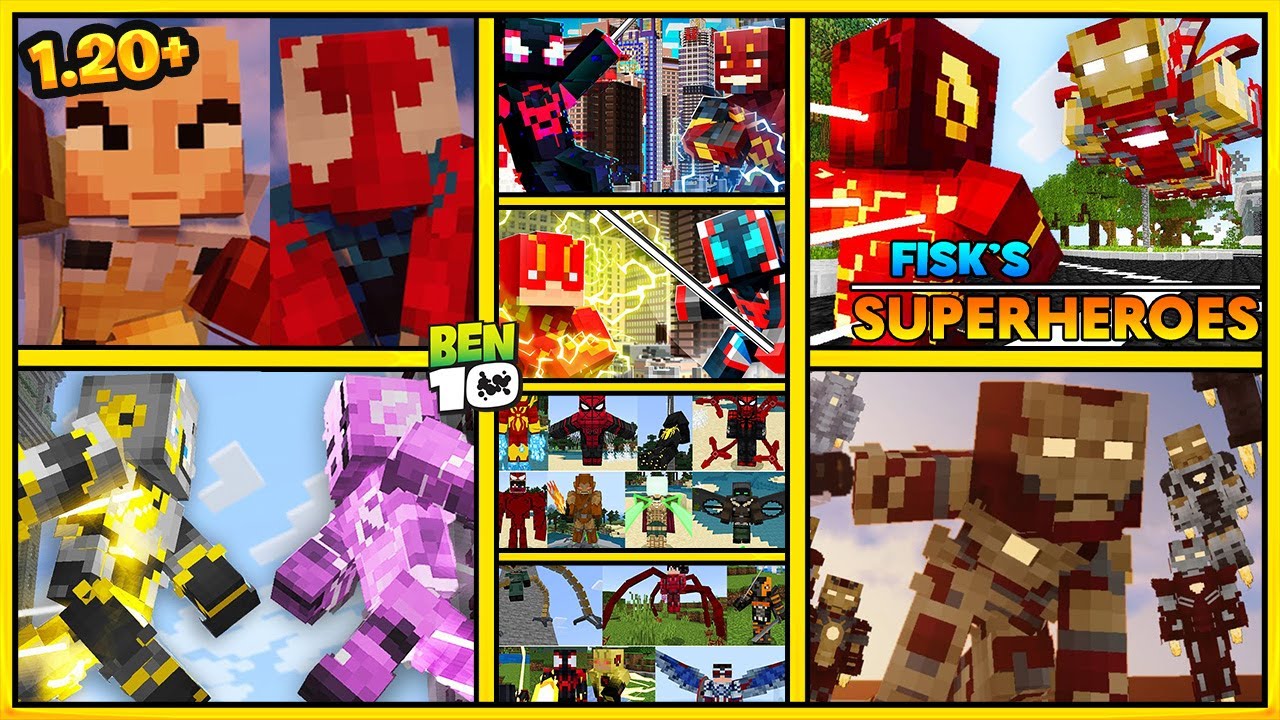😍Fisk Superhero Mod for Minecraft pe🔥| MCPE 1.20 Addons | ACE - YouTube