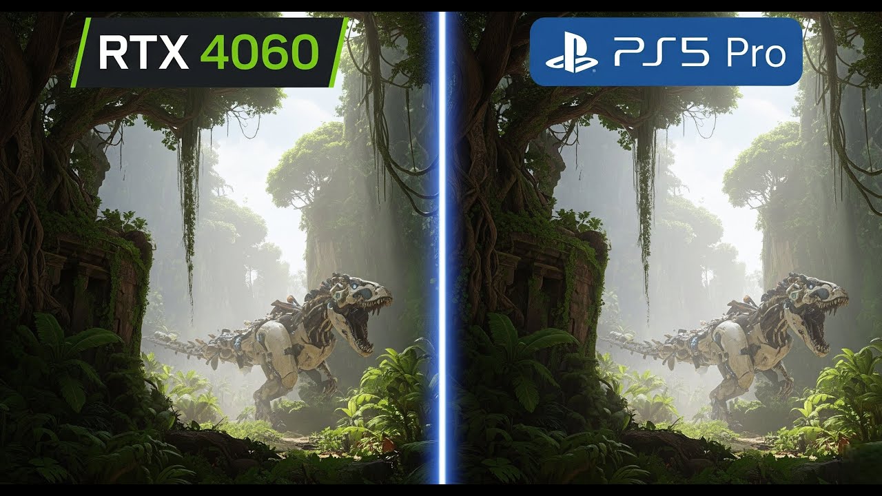 PS5 Pro vs RTX 4060 – Horizon Forbidden West Visual Comparison (Must ...