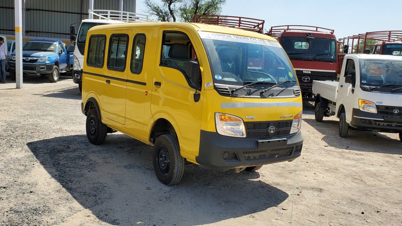 Tata Magic Express School Van 10 Seater New BS6-2 2024 Model Review ...