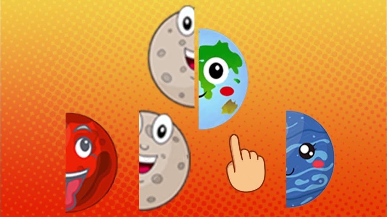 Mercury Planet kids Game | 8 planets | Mercury, Venus, Earth, Mars ...
