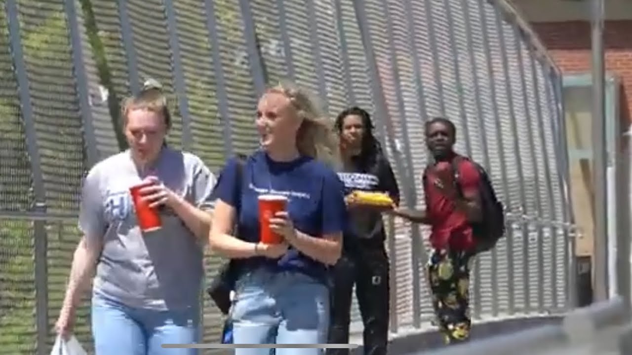 Complimenting Girls Boobs Prank Youtube