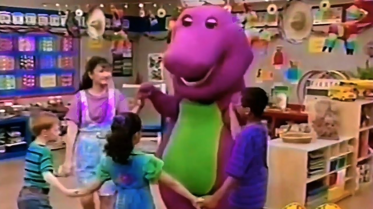 Barney y sus canciones| looby loo (1992) - YouTube