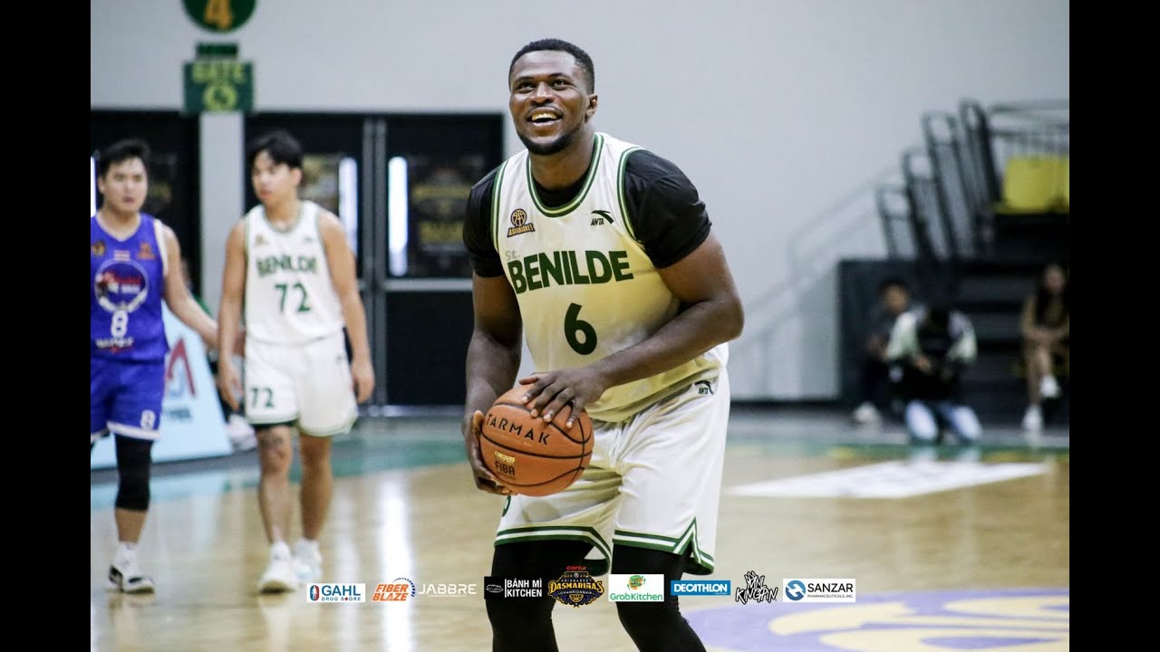 Emman Ojoula Highlights | Benilde Blazers vs Phuket Waves - YouTube
